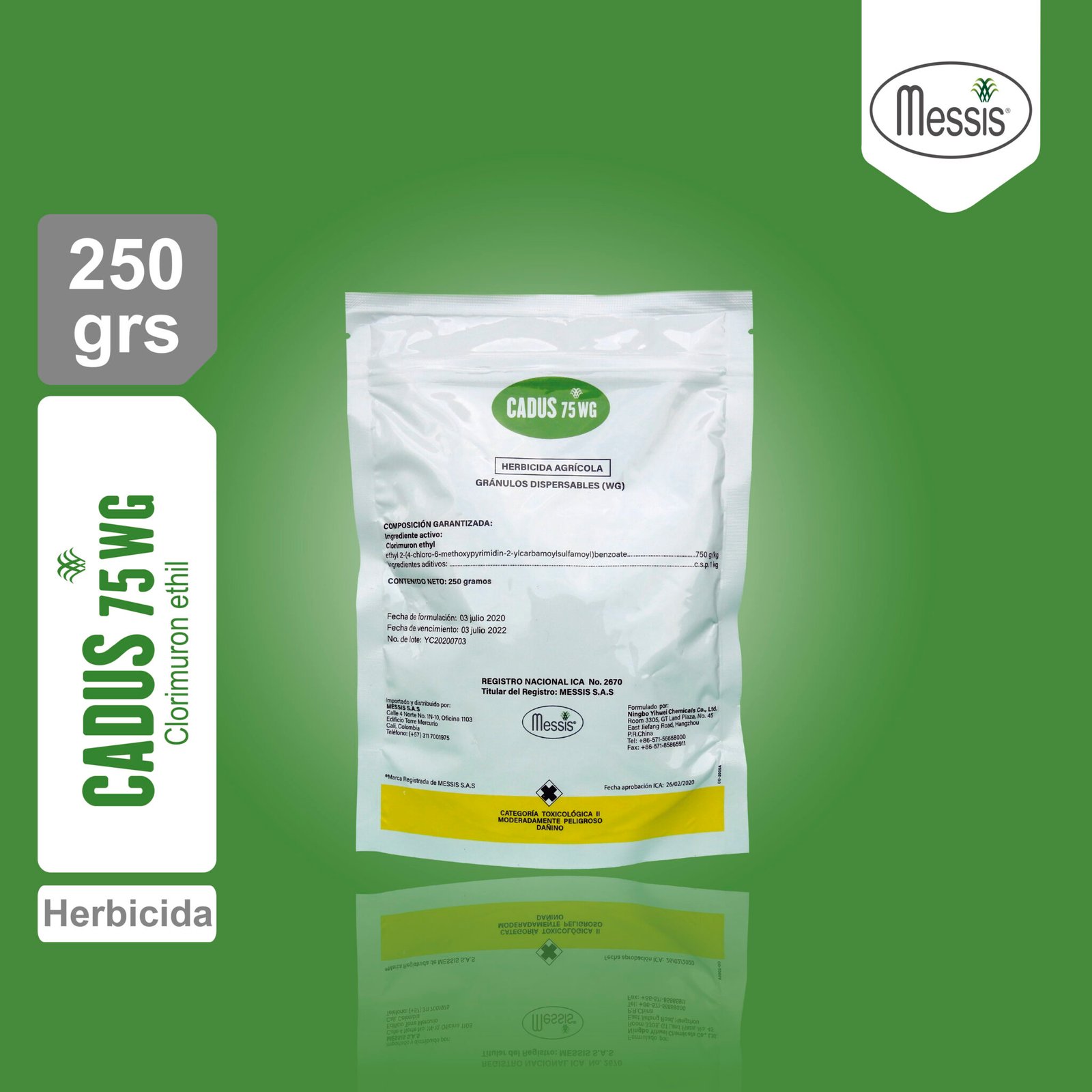 CADUS 75 WG - Messis productos y servicios agrícolas colombia
